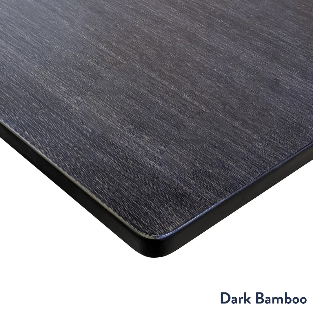 Desky Dual Bamboo Sit Stand Desk - Desky Canada