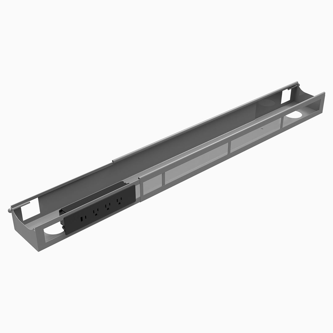 Desky Under Desk Cable Management Channel