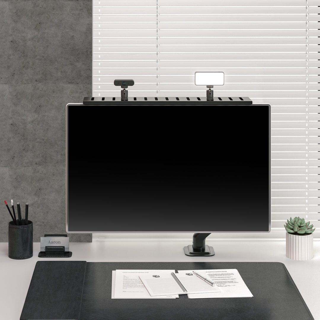 Desky Screen Caddy Shelf