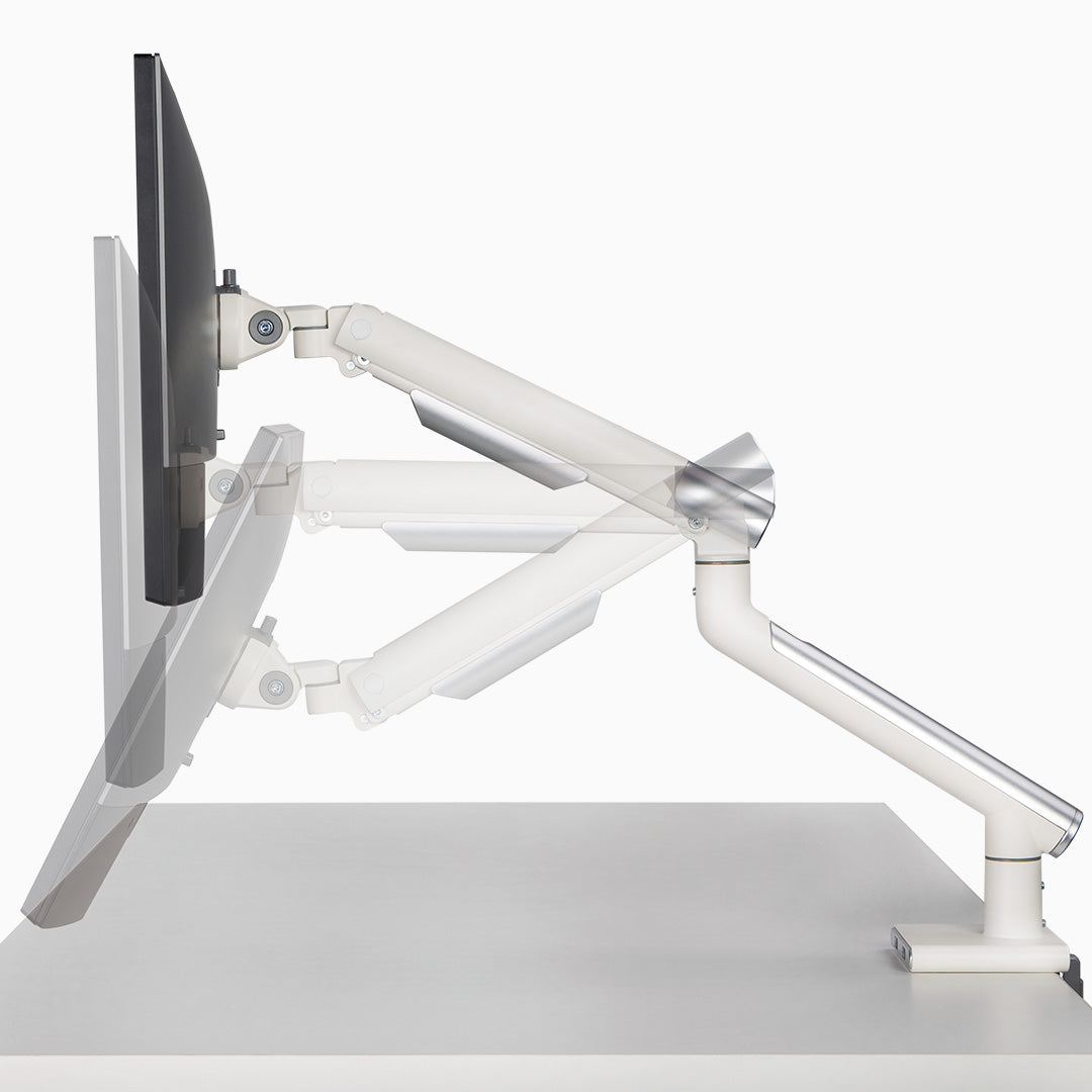 Desky Single Slim Aluminium Monitor Arm