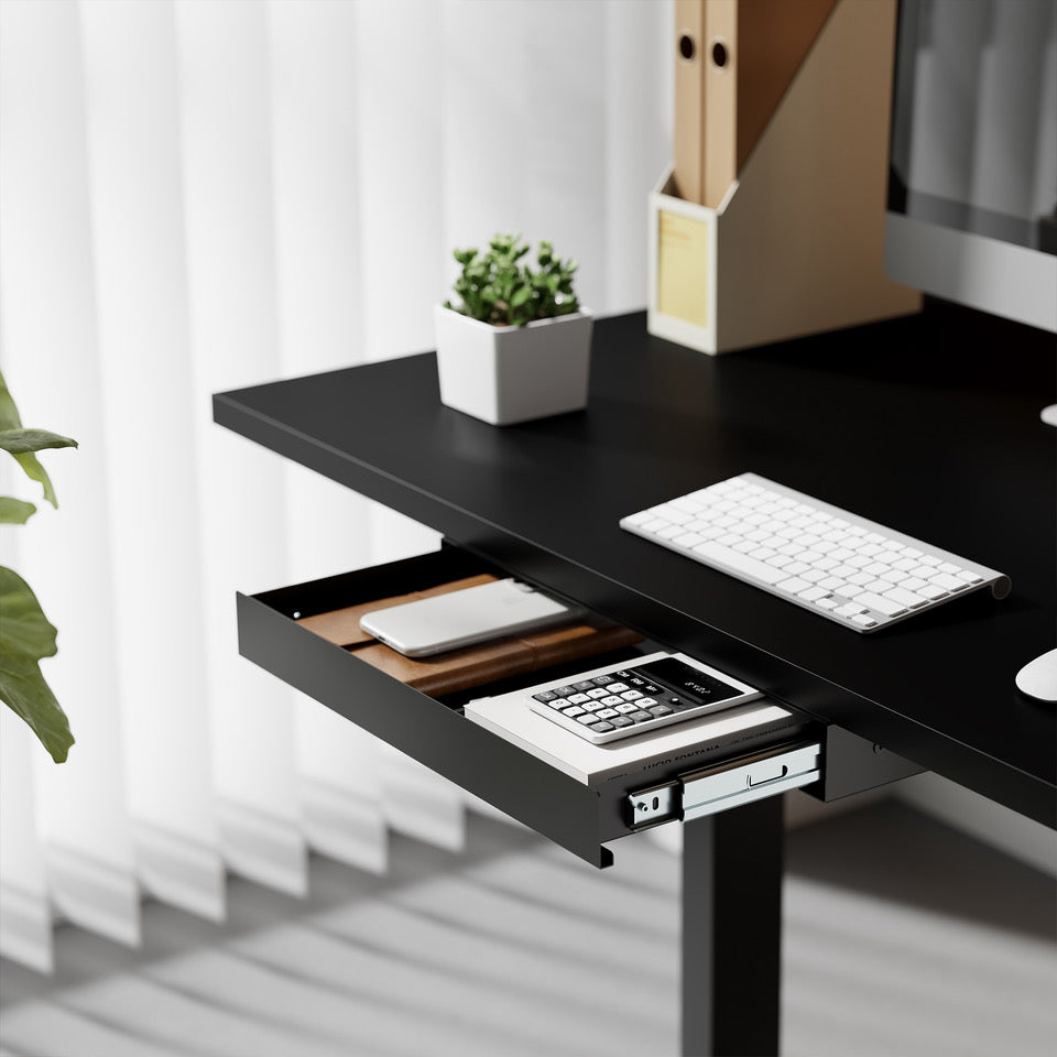 Desky Ultra Slim Under Desk Drawer