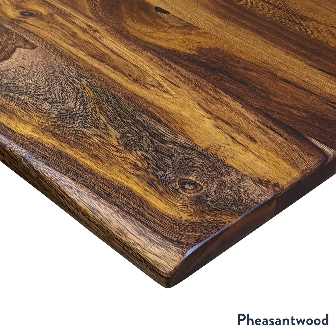 Desky Dual Hardwood Standing Desk with Drawer